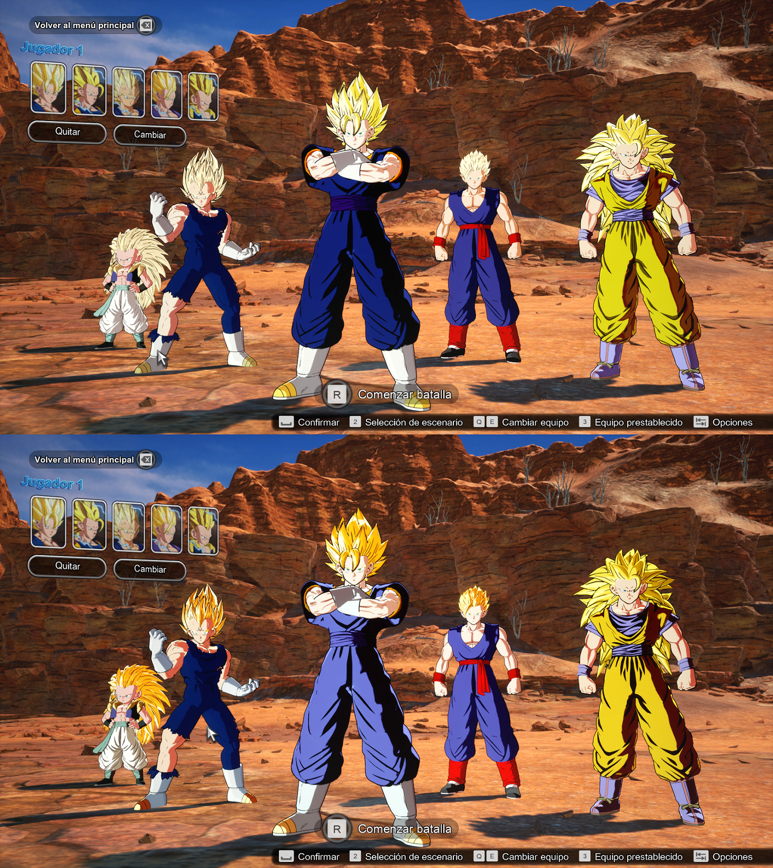 Anime colors for all characters (DBColorZ) Mod for Dragon Ball ...