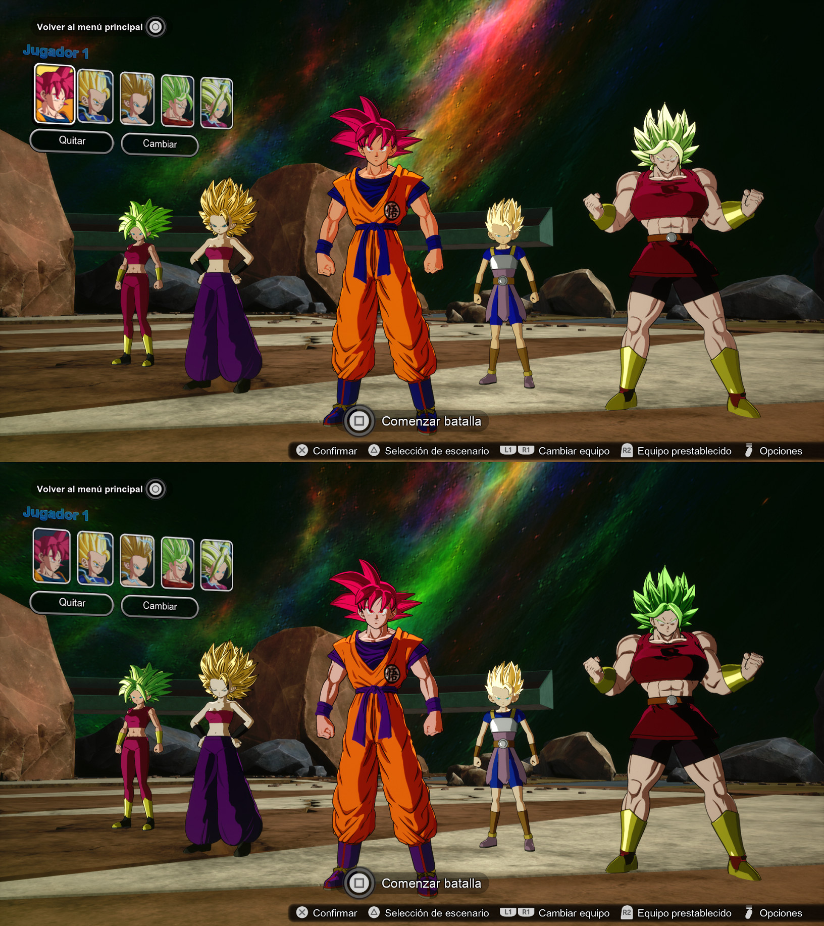 Anime colors for all characters (DBColorZ) Mod for Dragon Ball ...
