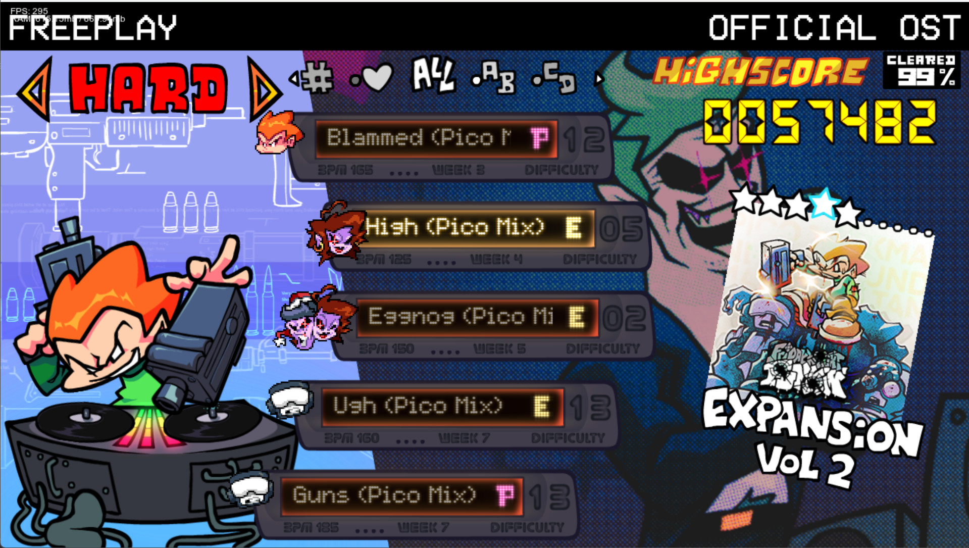 Requazar's High Pico Mix Mod for Friday Night Funkin' | FNF Mods