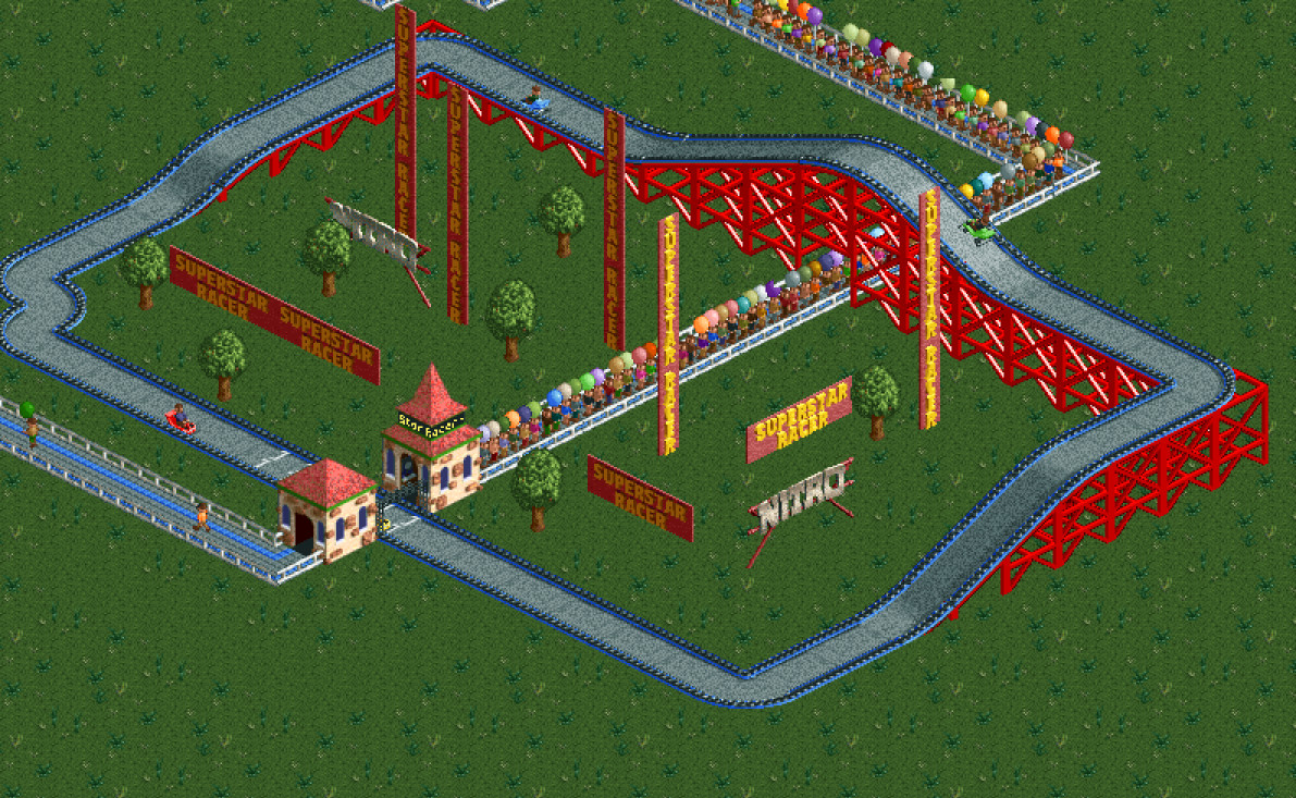 OpenRCT2 Custom Track Mod for Open Rollercoaster Tycoon 2 | OpenRCT2 Mods