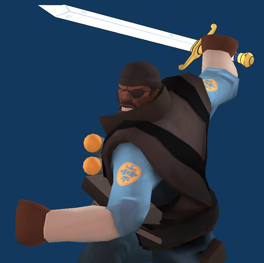 Trunk's Sword - Eyelander Mod for Team Fortress 2 | TF2 Mods