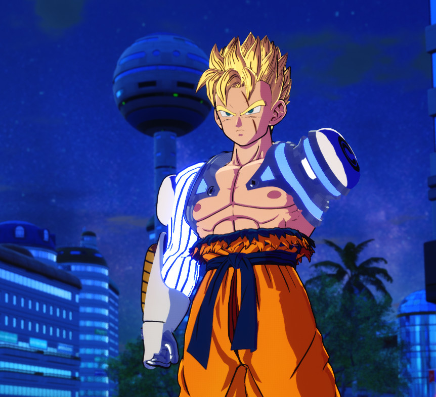 Future Gohan with only a robot arm Mod for Dragon Ball: Sparking! ZERO ...