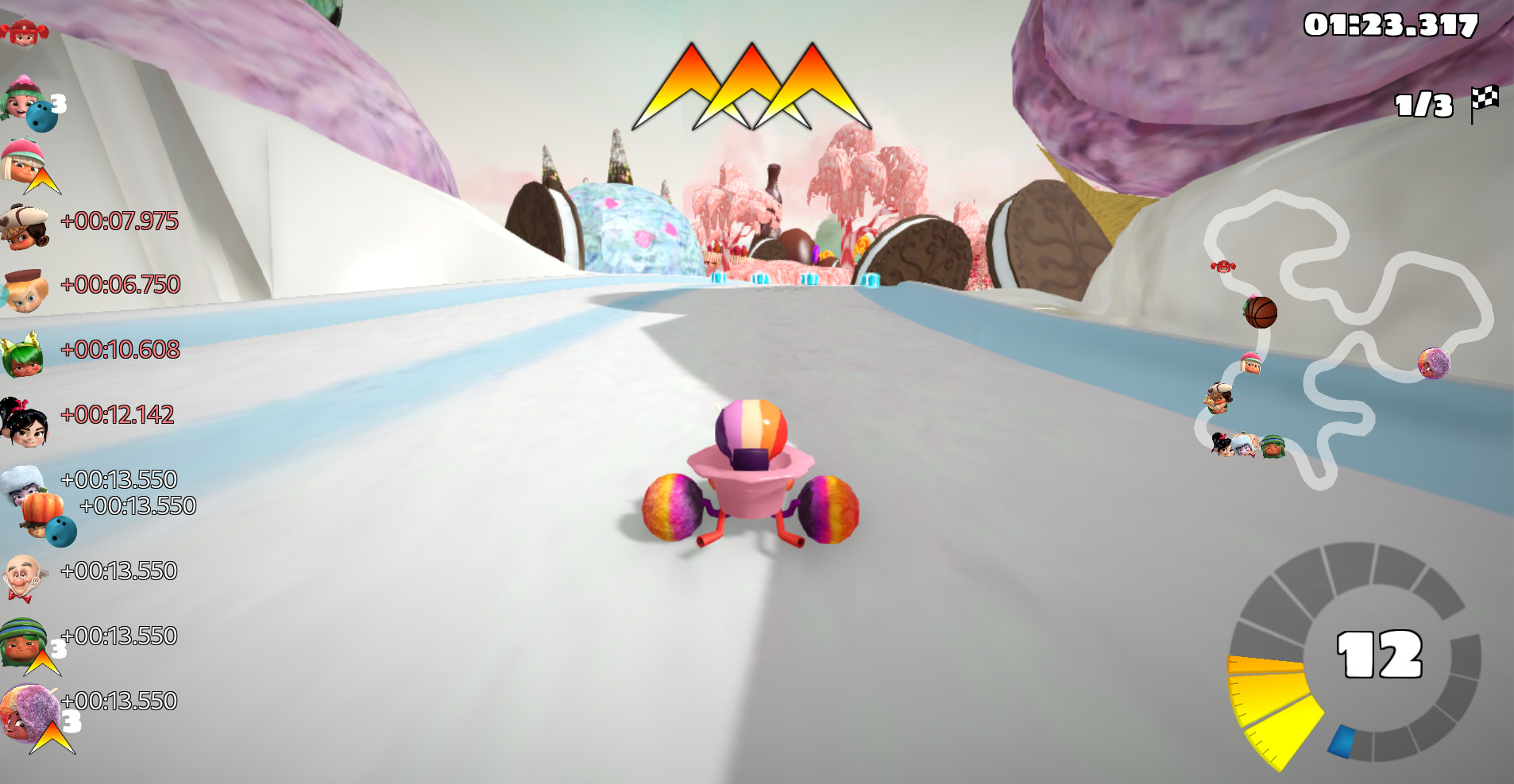 Sugar Rush 2.0 Mod for SuperTuxKart | STK Mods