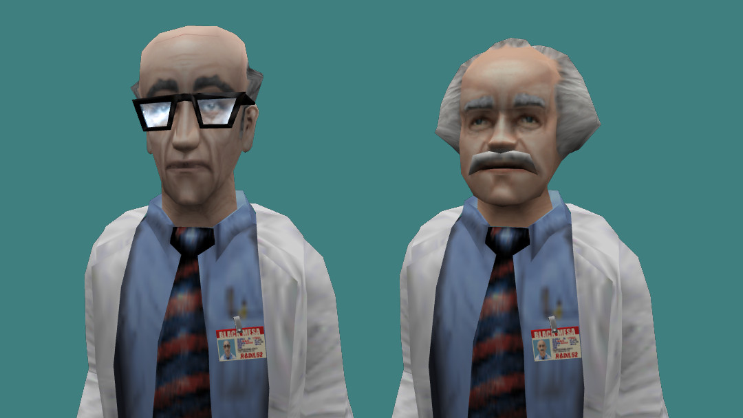 Higher and Faithful Definition Scientists Mod for Half-Life | HL Mods