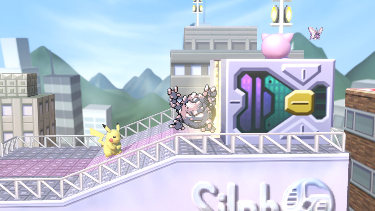 Gameboy Sprites Saffron City + New Pokemon Mod for Super Smash Bros ...