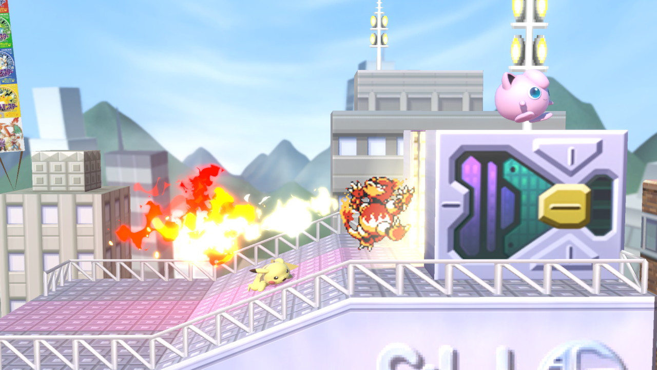Gameboy Sprites Saffron City + New Pokemon Mod for Super Smash Bros ...