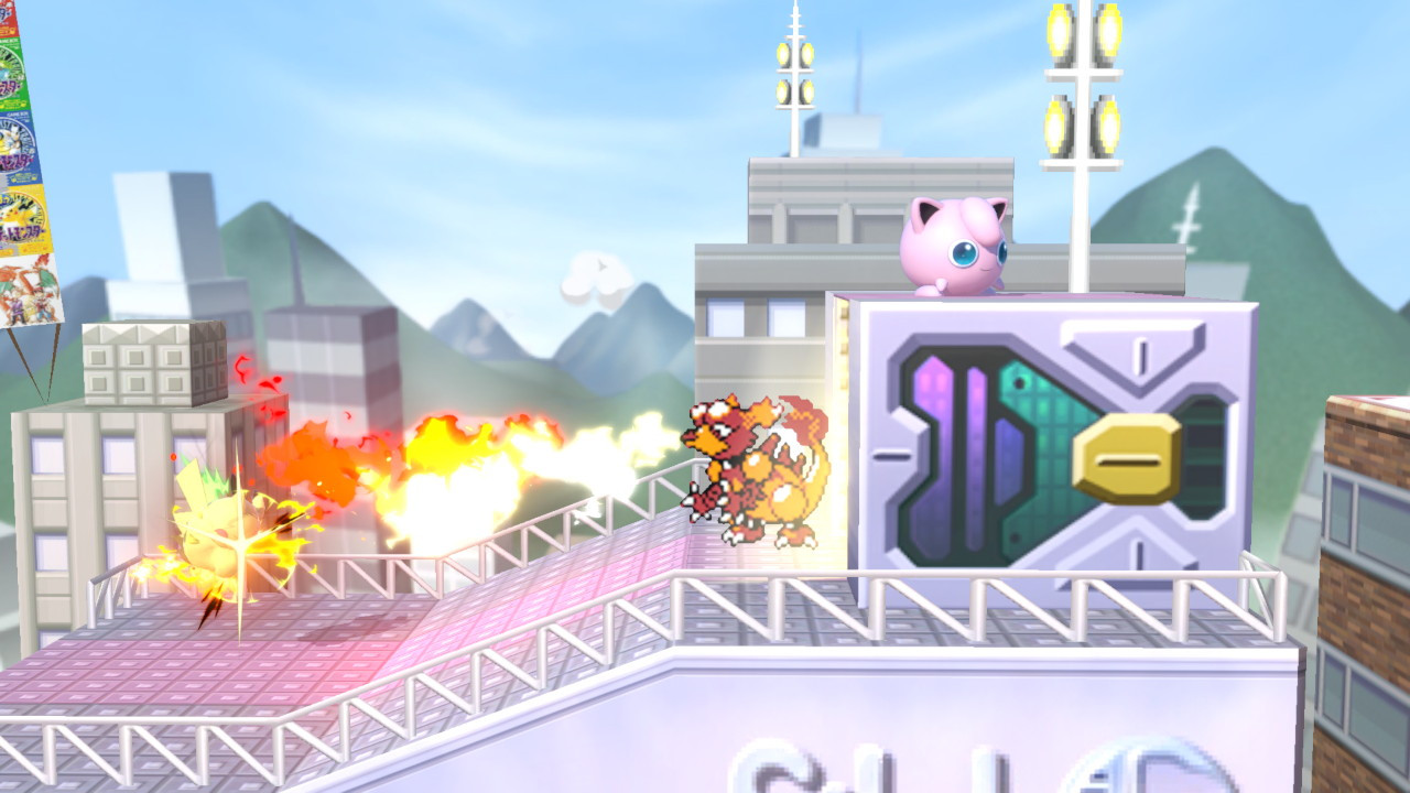 Gameboy Sprites Saffron City + New Pokemon Mod for Super Smash Bros ...