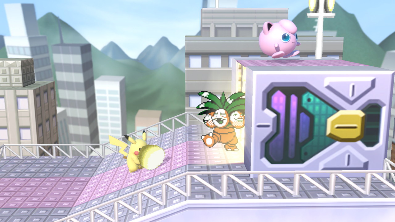 Gameboy Sprites Saffron City + New Pokemon Mod for Super Smash Bros ...