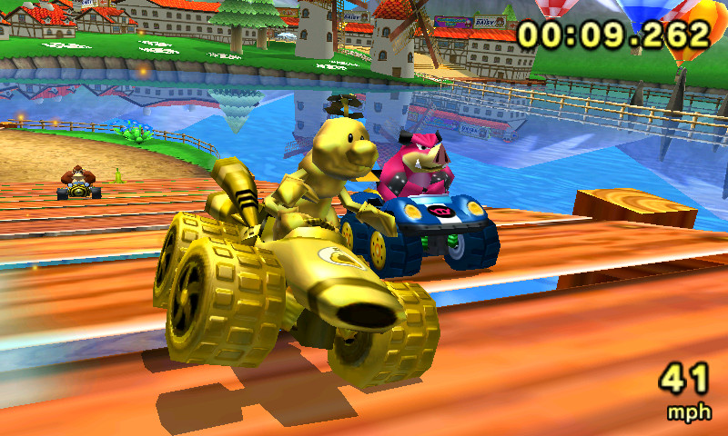Wiggler (Gold) Mod for Mario Kart 7 | MK7 Mods