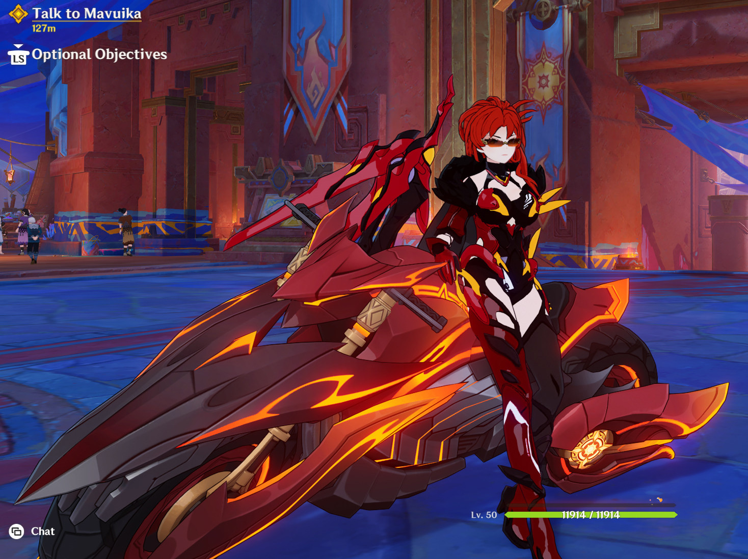 Mavuika | Vermilion Knight: Eclipse [Updated!] Mod for Genshin Impact | GI Mods