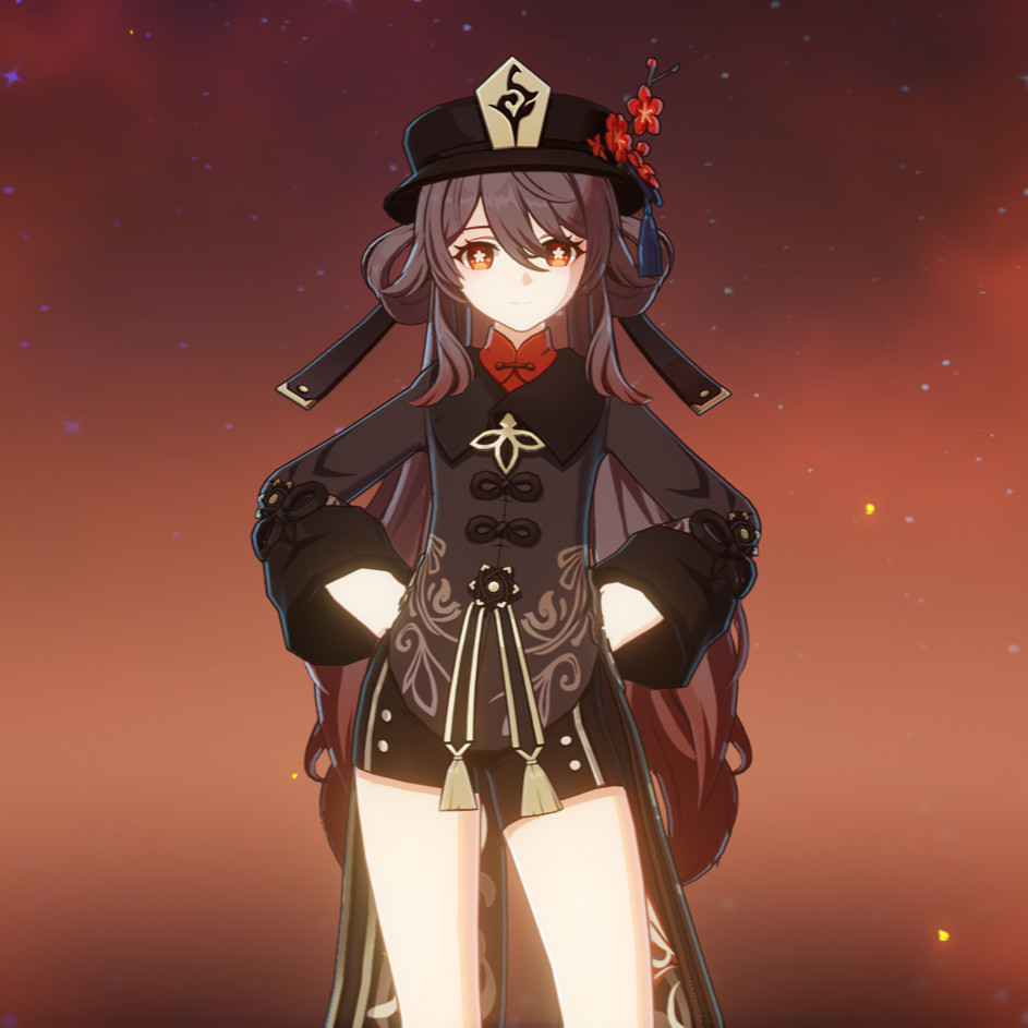 Hu Tao Alternate Hairstyle on Normal Outfit Mod for Genshin Impact | GI ...