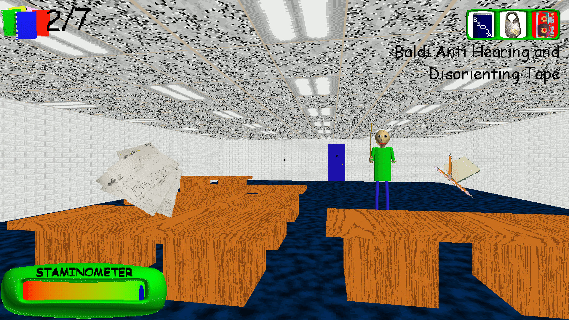 First Prize Pushes Everyone! Mod for Baldi's Basics | Baldi Mods
