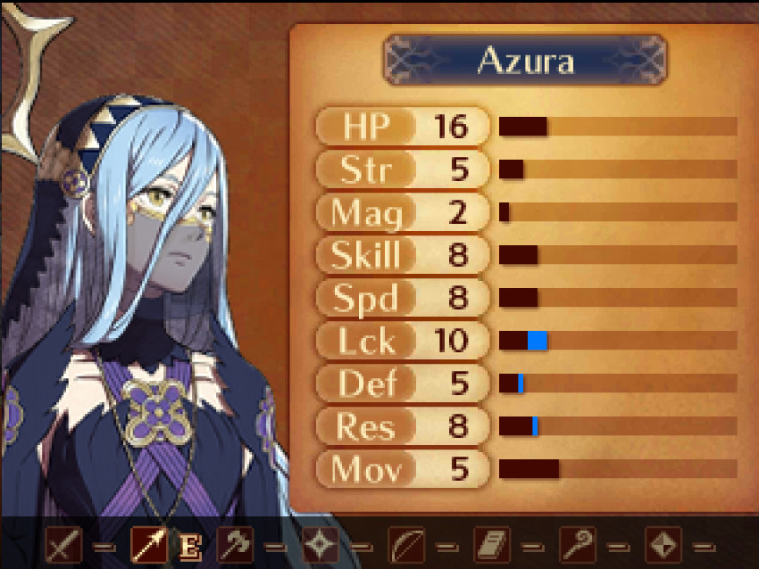 Azura: Nohrian Dancer Portrait Mod for Fire Emblem Fates | FEF Mods