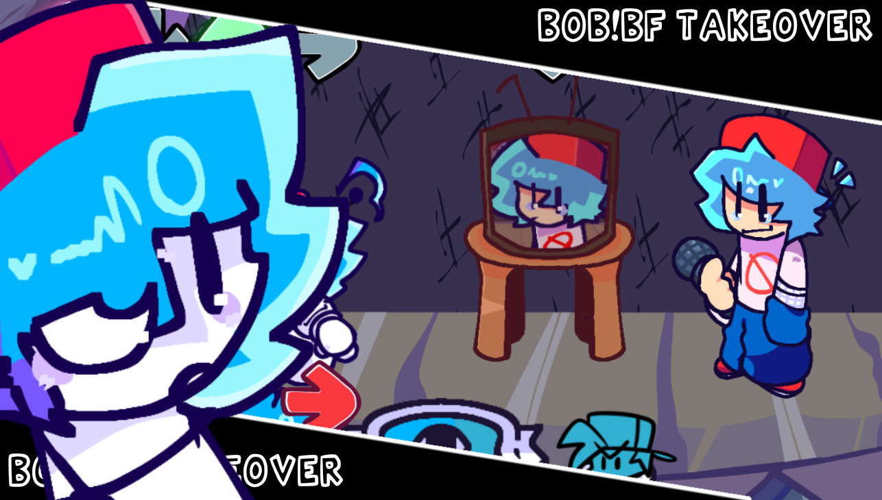 BOB!BF TAKEOVER V1 Mod for Friday Night Funkin' | FNF Mods