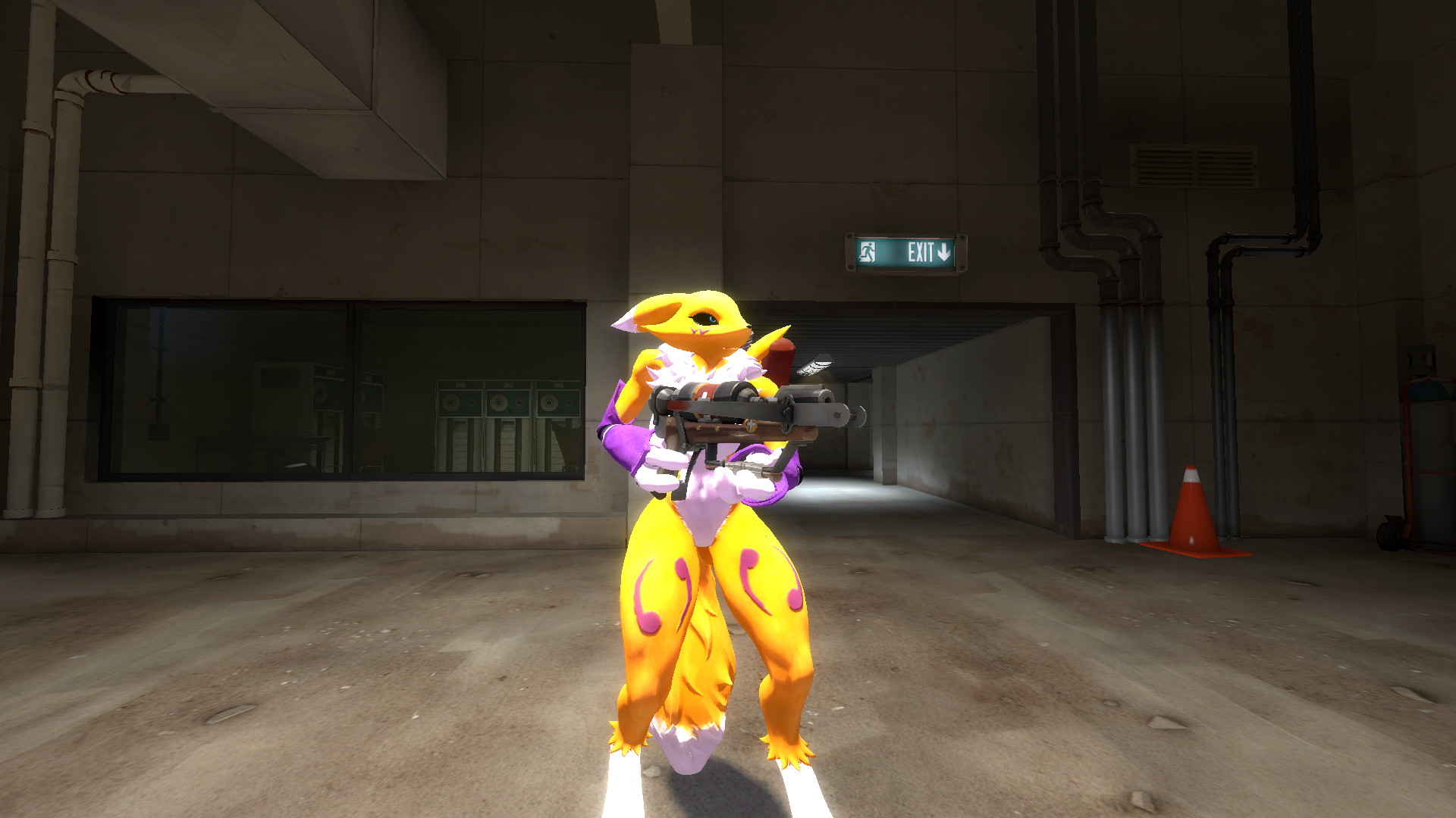 Renamon Medic (Casual Compatible) Mod for Team Fortress 2 | TF2 Mods