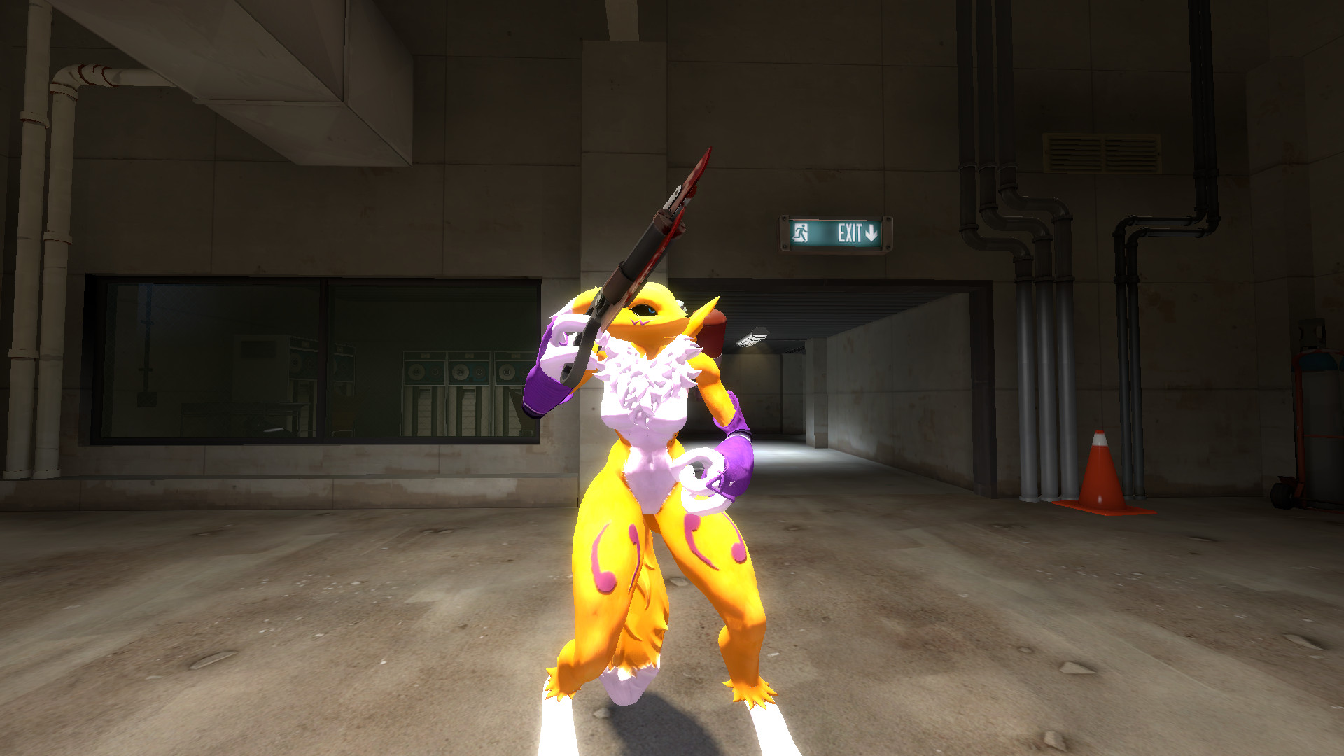 Renamon Medic (Casual Compatible) Mod for Team Fortress 2 | TF2 Mods
