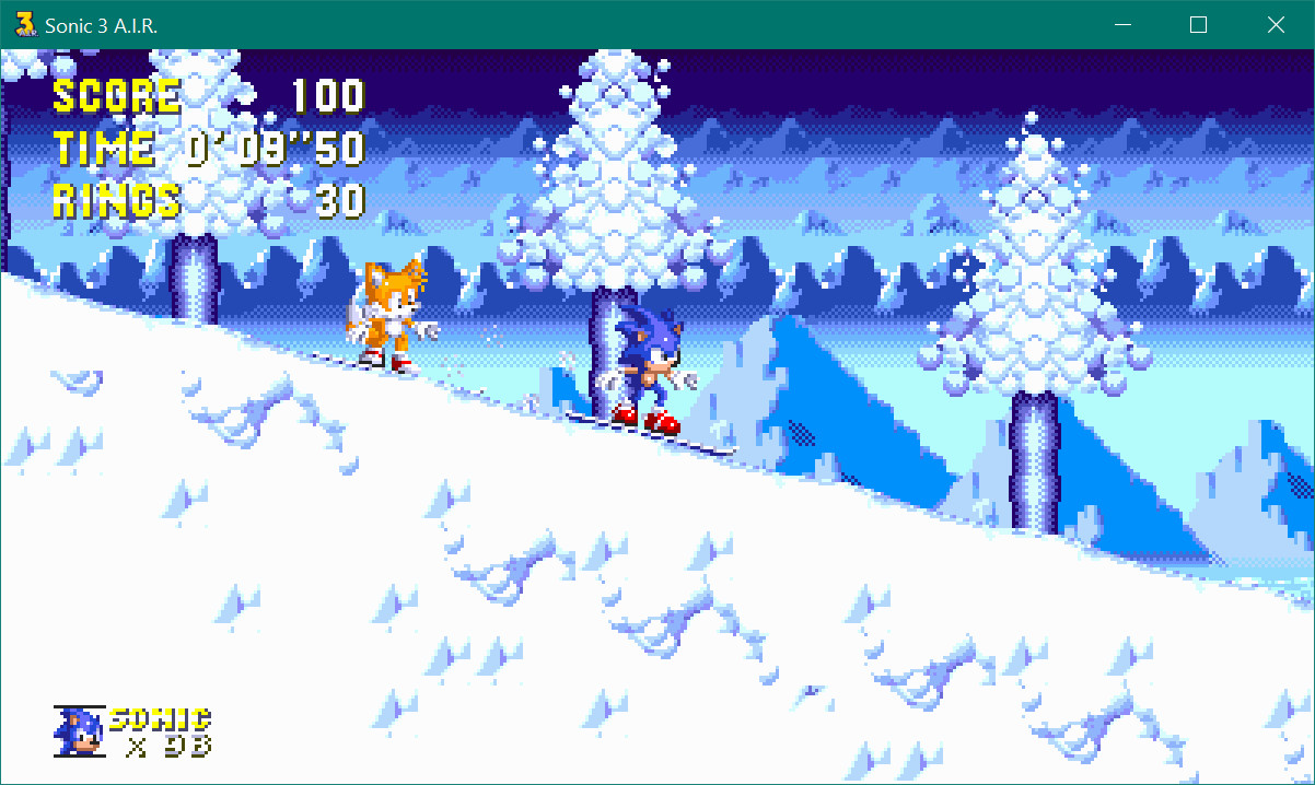Snowboarding Partner Tails Mod for Sonic 3 A.I.R. | S3AIR Mods