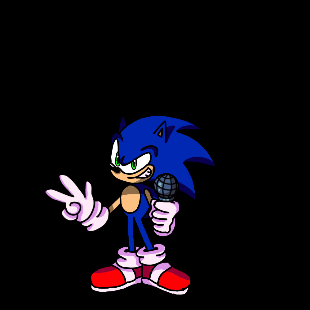 Sonic over bf Reanimated for fnf psych engine Mod for Friday Night ...