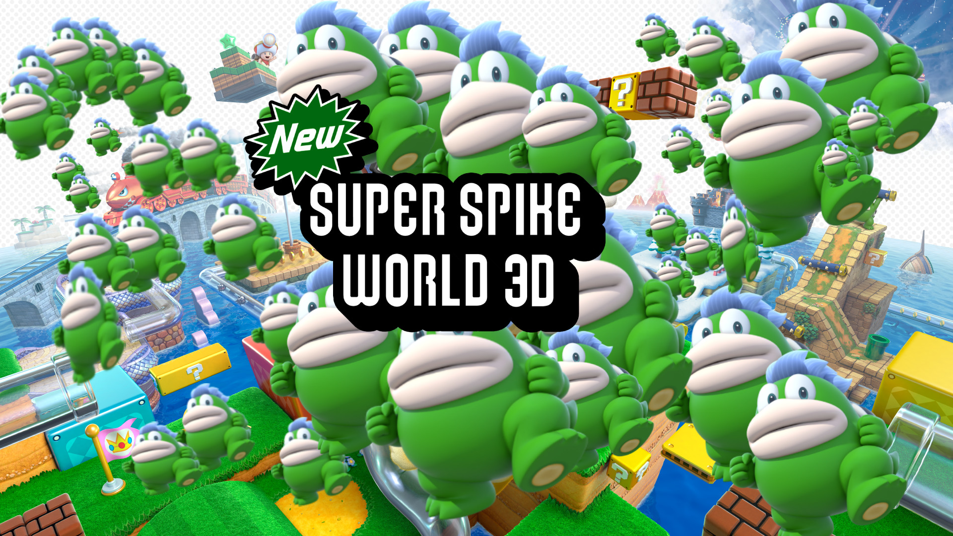 New Super Spike World 3D Mod for Super Mario 3D World + Bowser's Fury ...