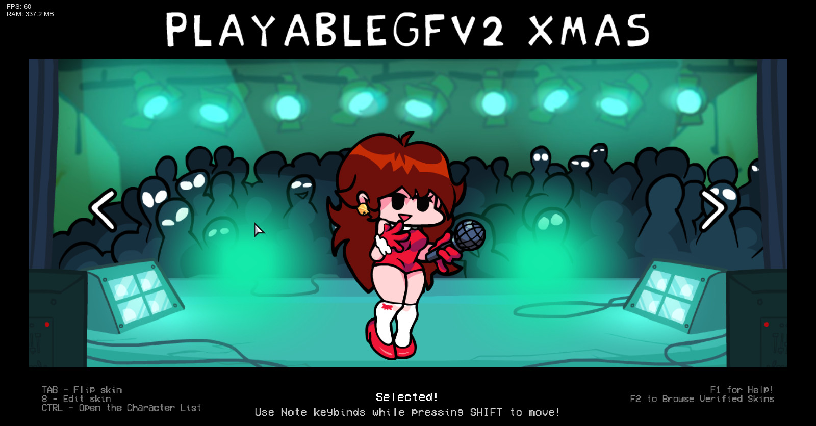 Playable Girlfriend V2 Psych Engine Online Mod for Friday Night Funkin ...