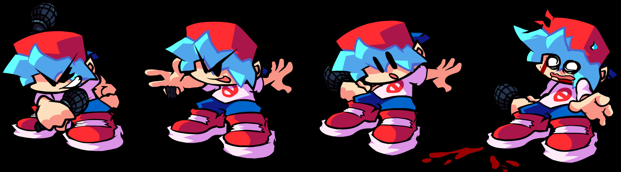 BOYFRIEND RE-SPRITE [OLD VER.] Mod for Friday Night Funkin' | FNF Mods