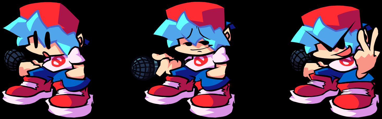 BOYFRIEND RE-SPRITE [OLD VER.] Mod for Friday Night Funkin' | FNF Mods