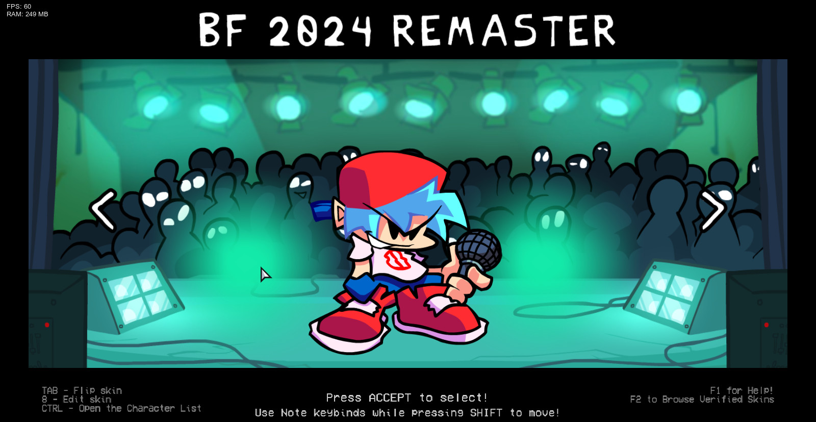 BF 2024 remaster Psych Engine Online Mod for Friday Night Funkin' | FNF ...