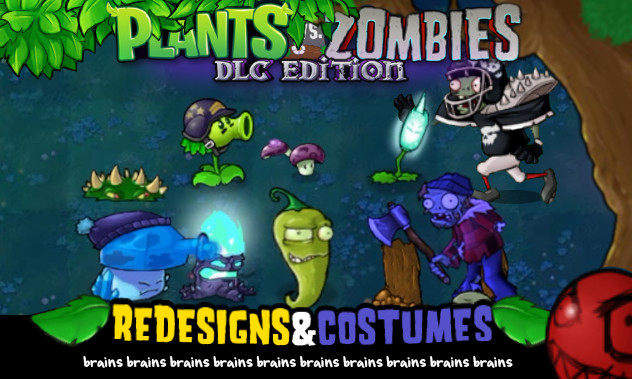 DLC Redesigns AND Costumes (World 7) Mod for Plants vs. Zombies | PVZ Mods