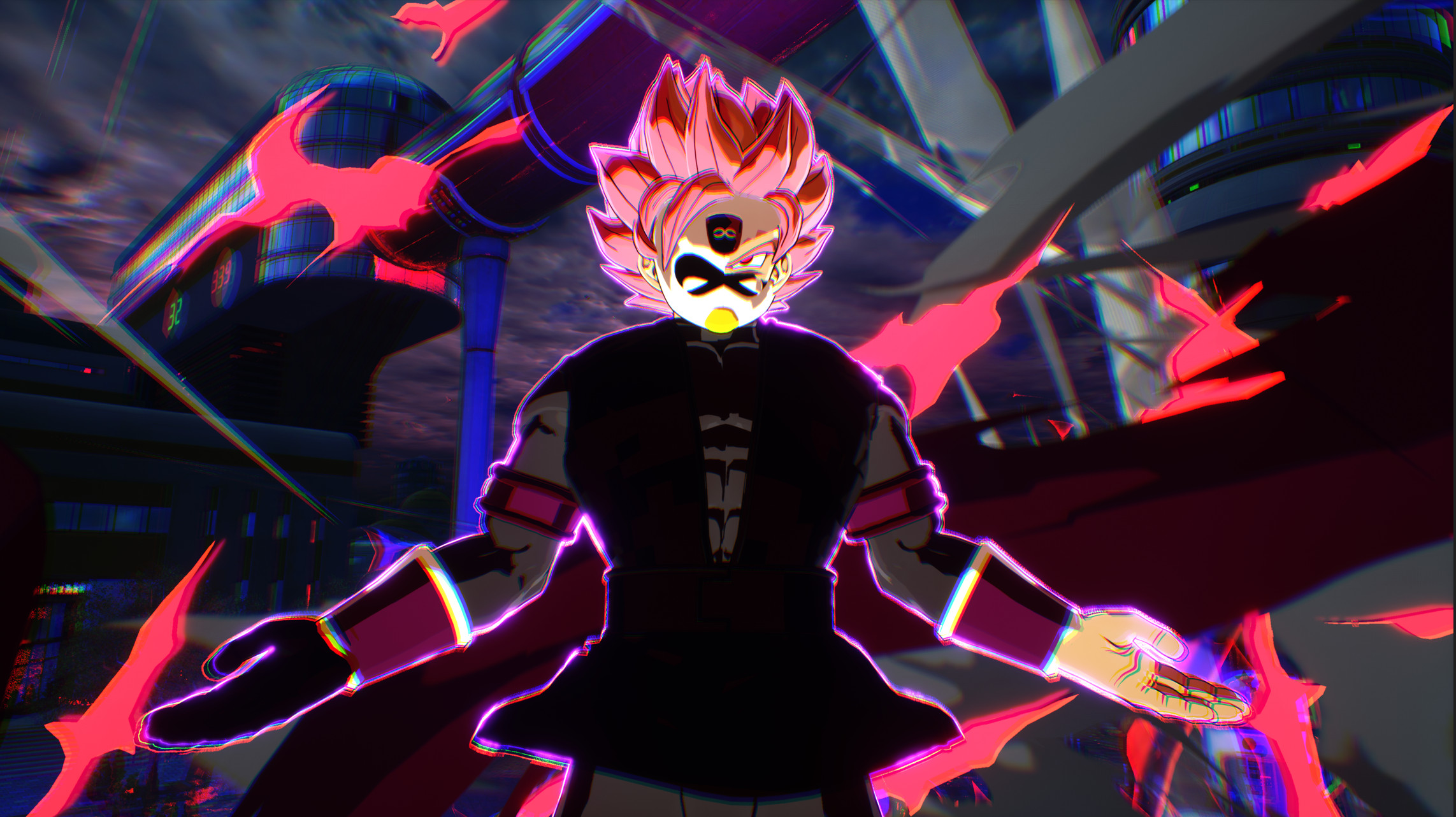 Crimson Masked Time Breaker Goku Black Mod for Dragon Ball: Sparking ...