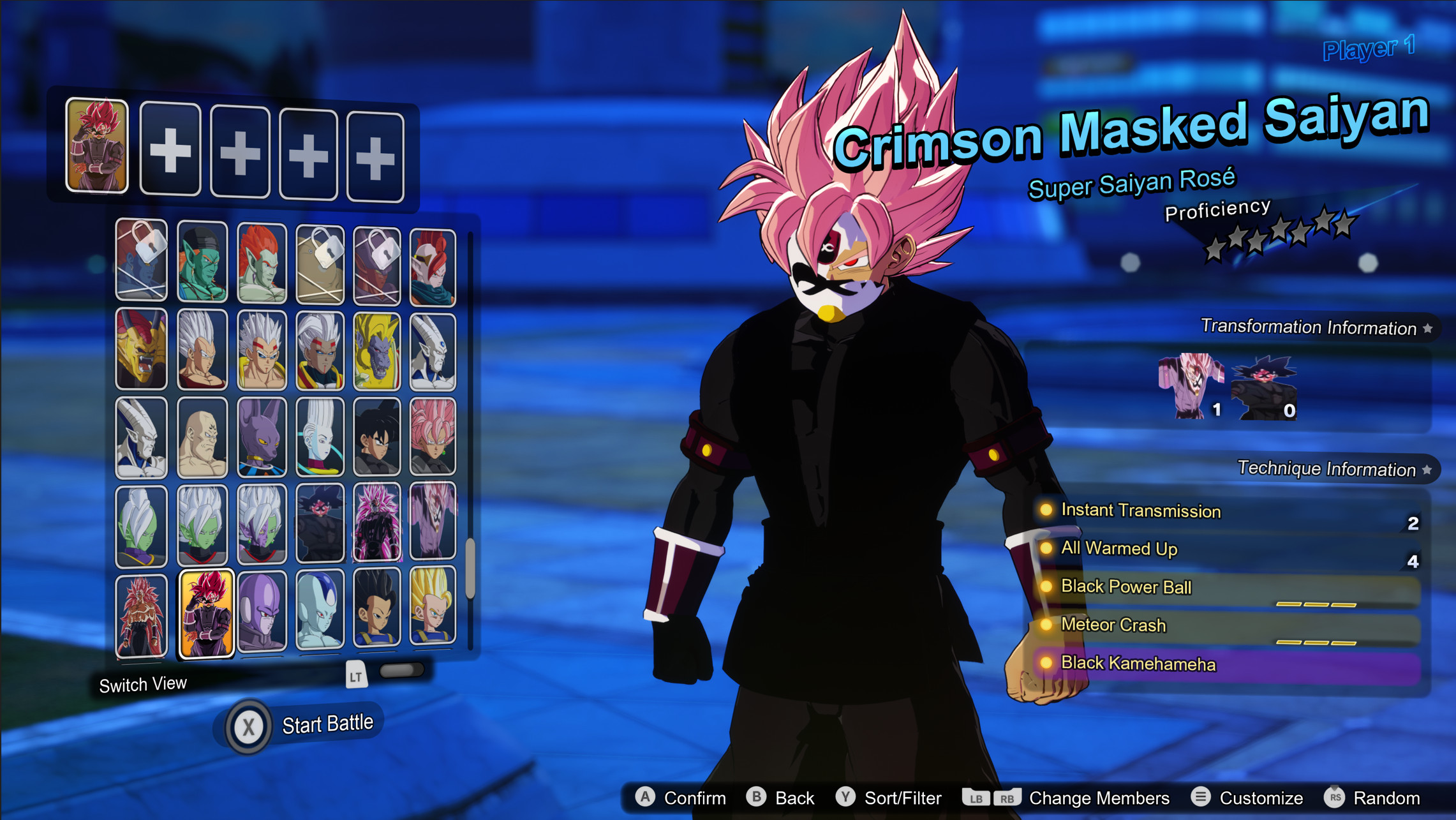 Crimson Masked Time Breaker Goku Black Mod for Dragon Ball: Sparking ...
