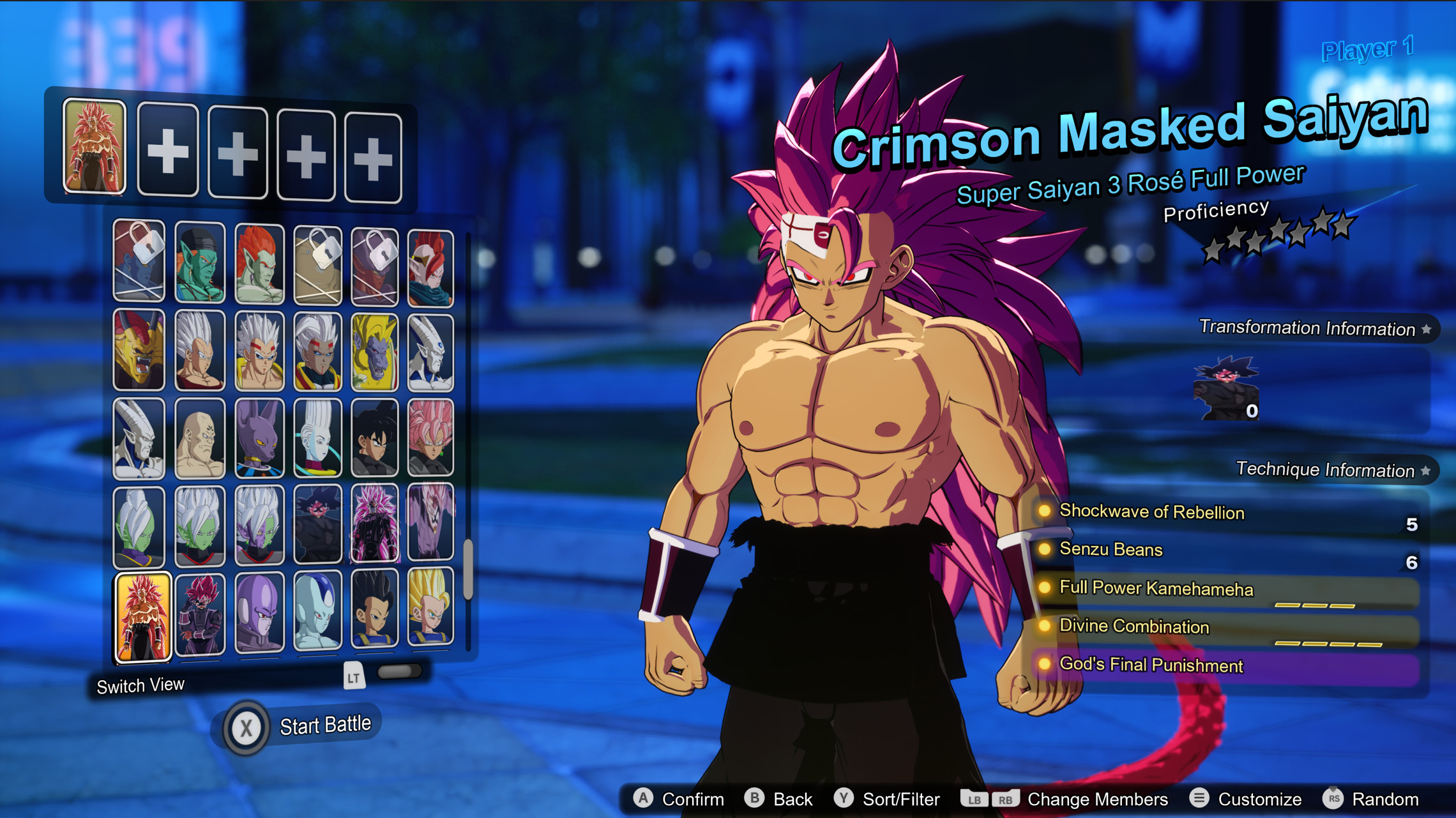 Crimson Masked Time Breaker Goku Black Mod for Dragon Ball: Sparking ...