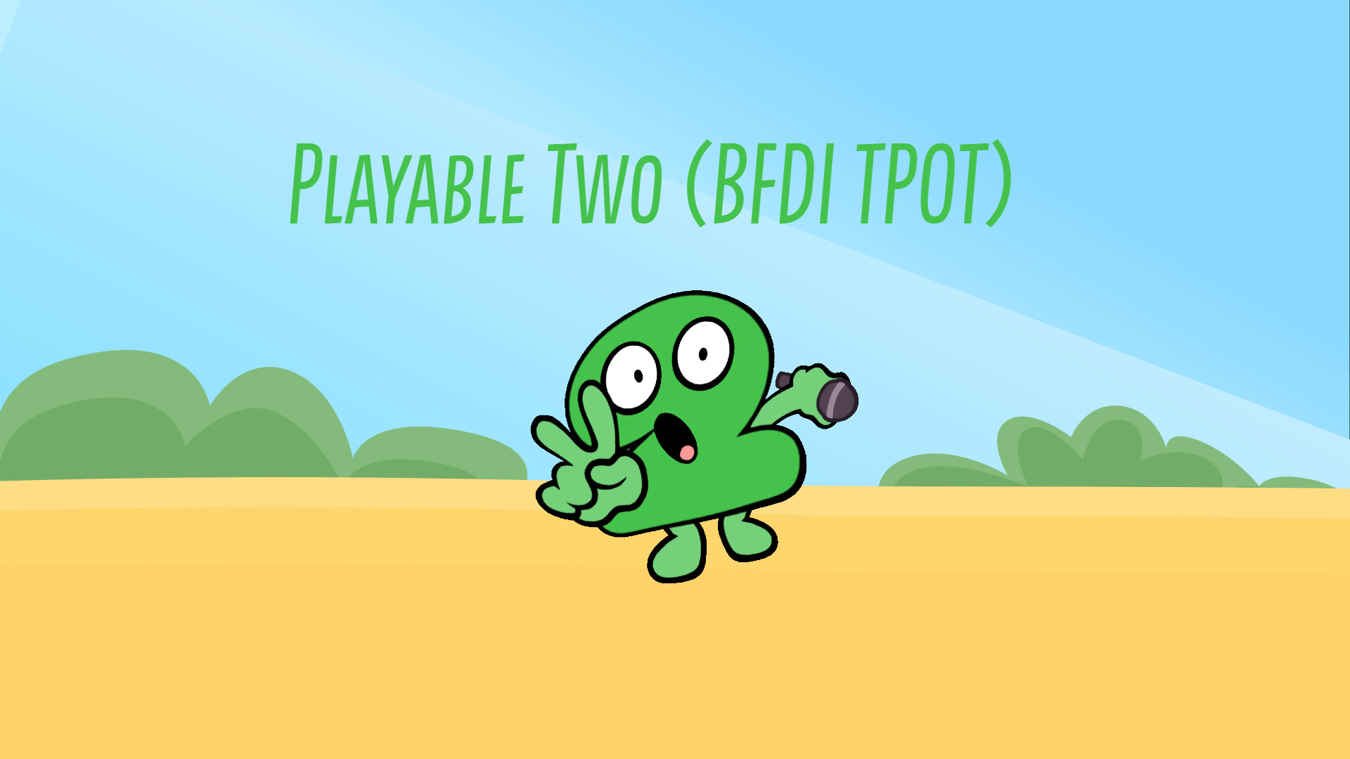 Playable Two (BFDI TPOT) Mod for Friday Night Funkin' | FNF Mods