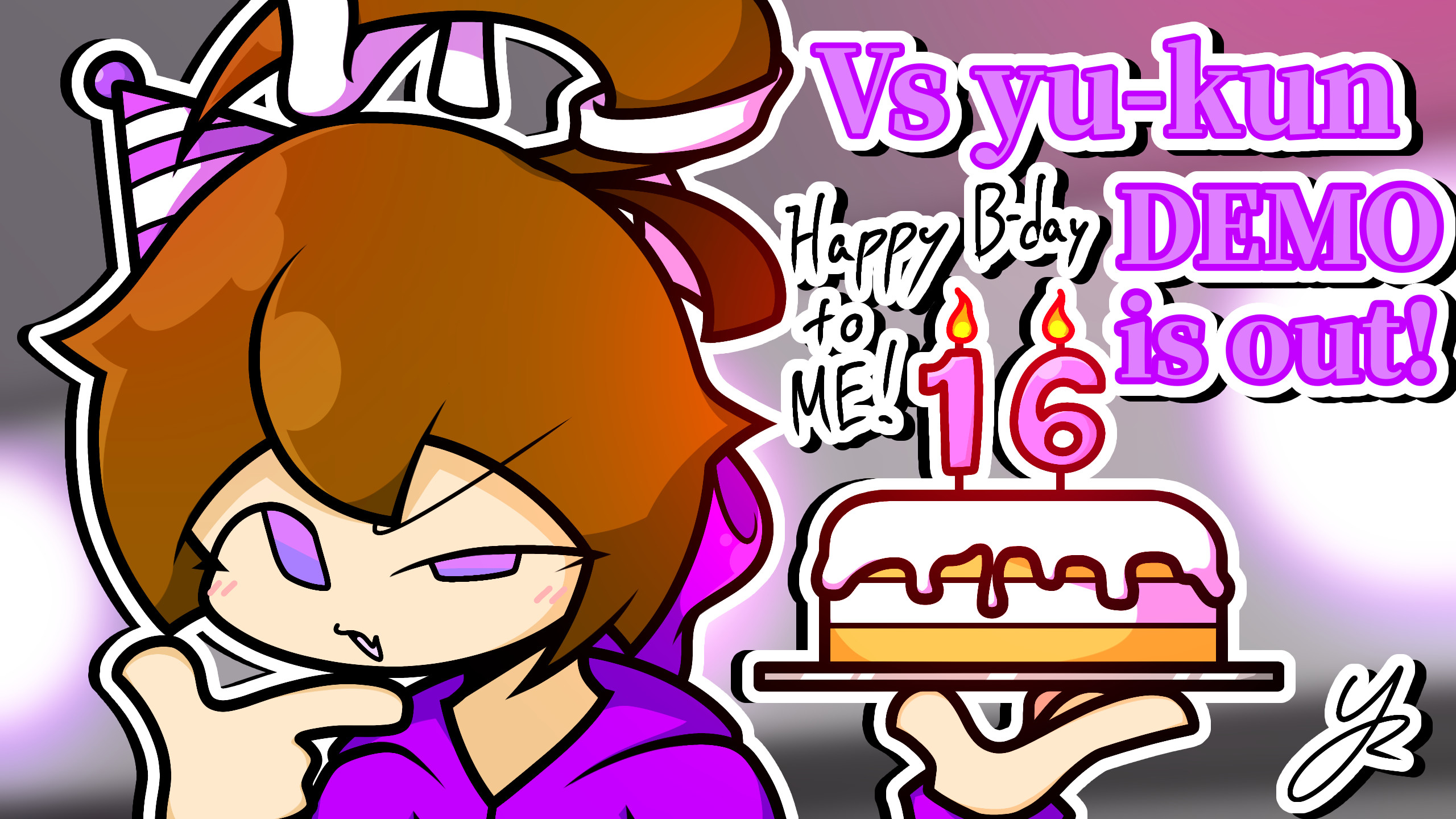 Vs yu-kun DEMO Mod for Friday Night Funkin' | FNF Mods