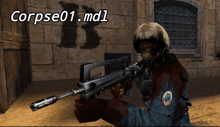 GSG9 But with Texture Corpse01 MDL Mod for Counter-Strike: Condition ...