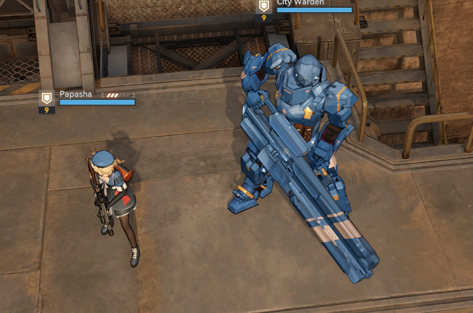 Blue Warden Mod for GIRLS' FRONTLINE 2: EXILIUM | GF2 Mods