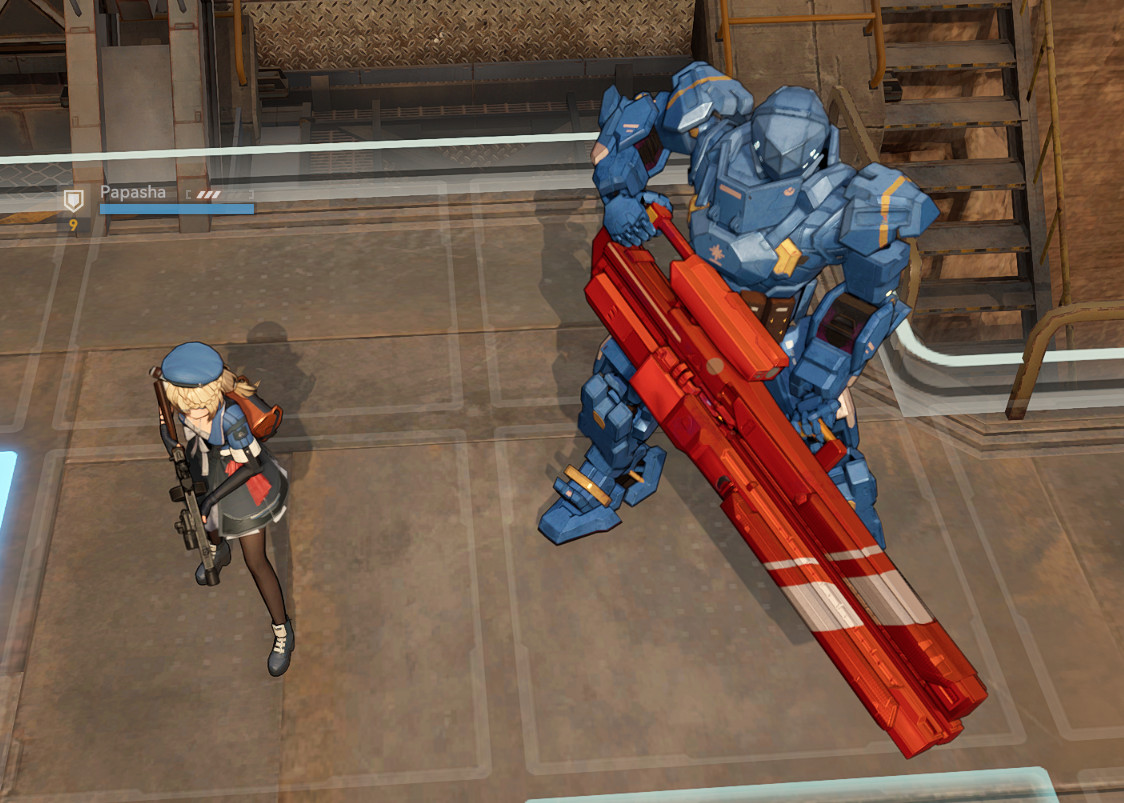 Blue Warden Mod for GIRLS' FRONTLINE 2: EXILIUM | GF2 Mods