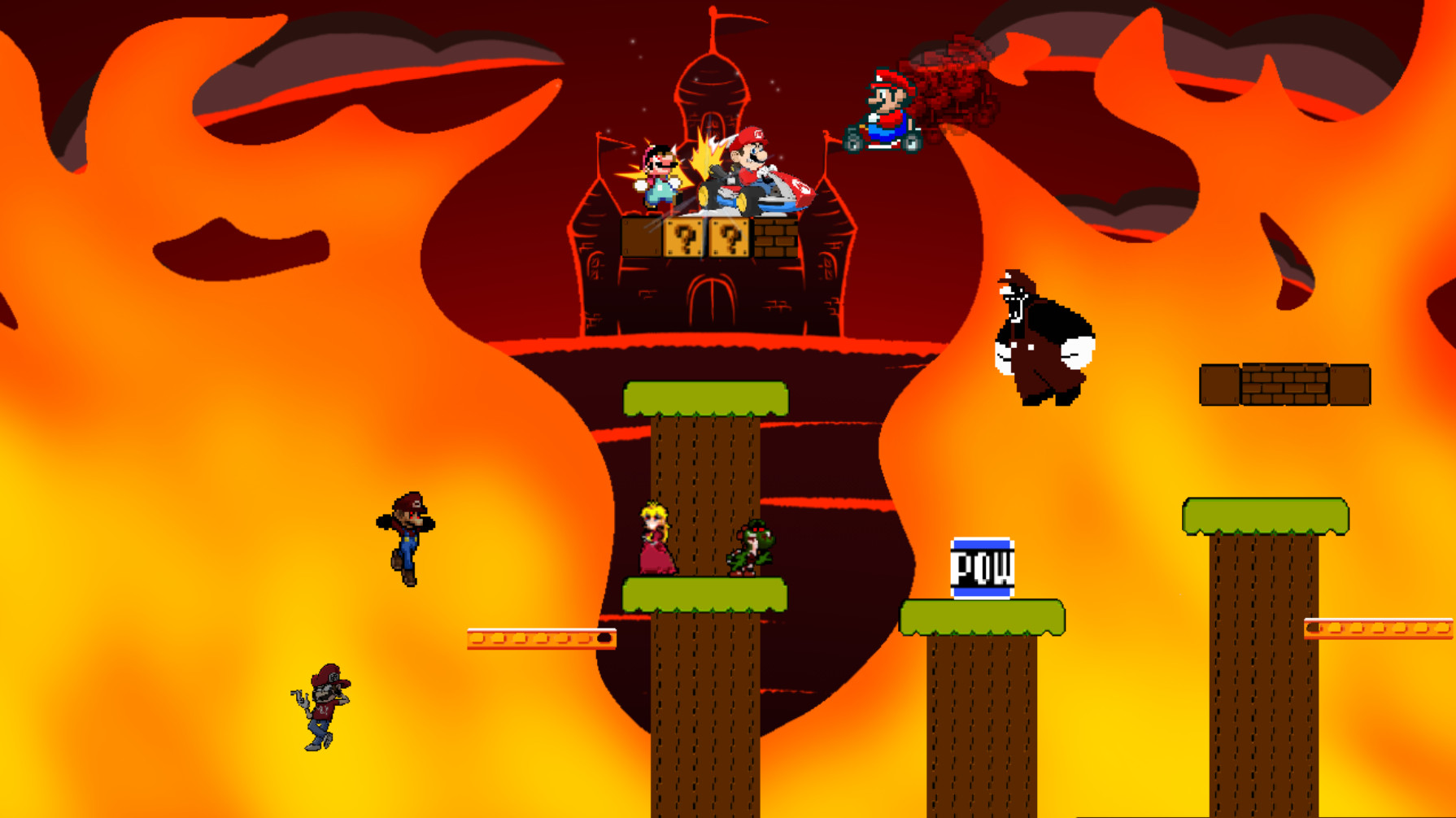 Super Bad Mario [9.5/CMC+ v8] Mod for Super Smash Bros. Crusade | SSBC Mods