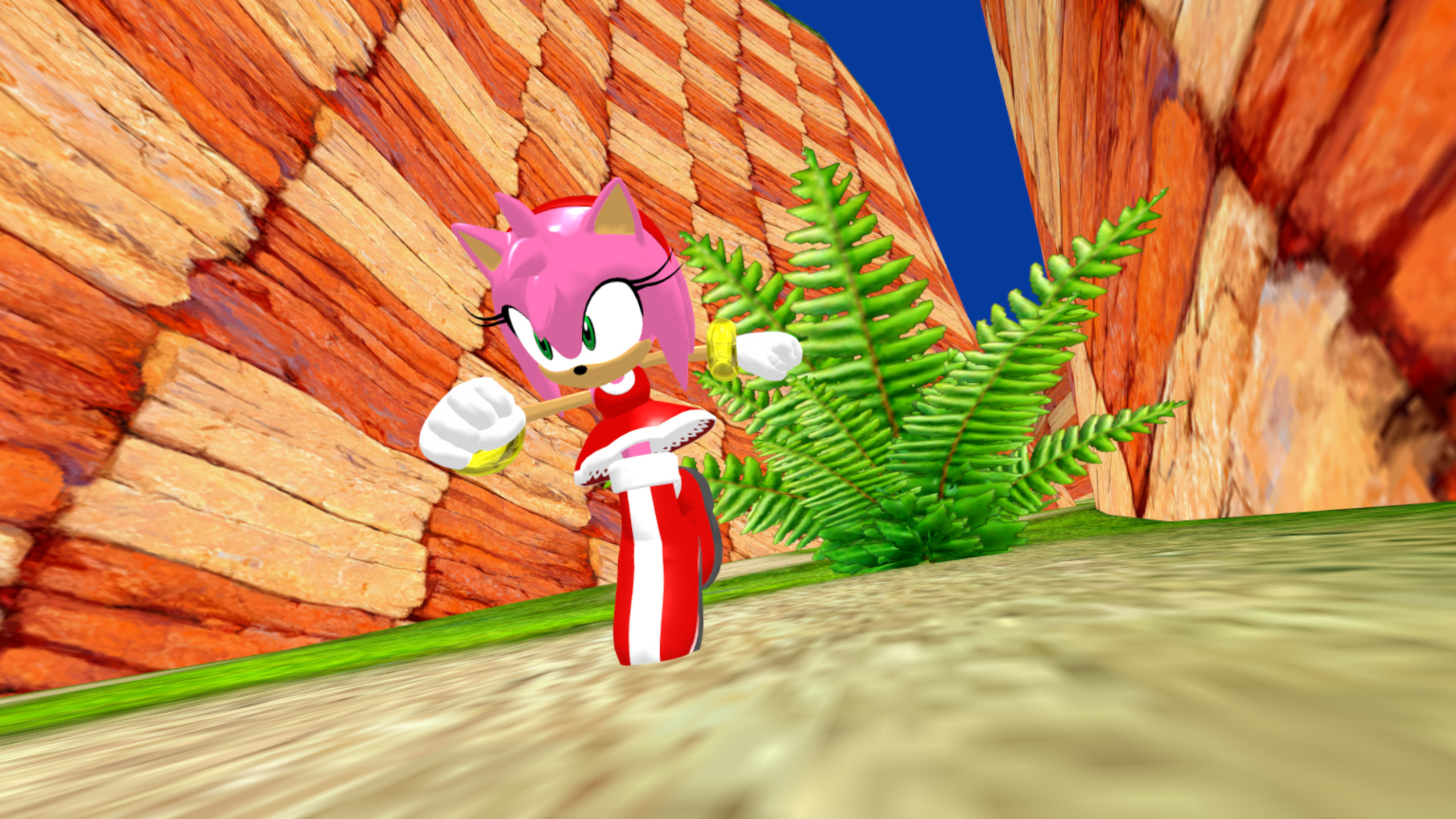 Heroes Amy Mod for Sonic World DX | SWDX Mods