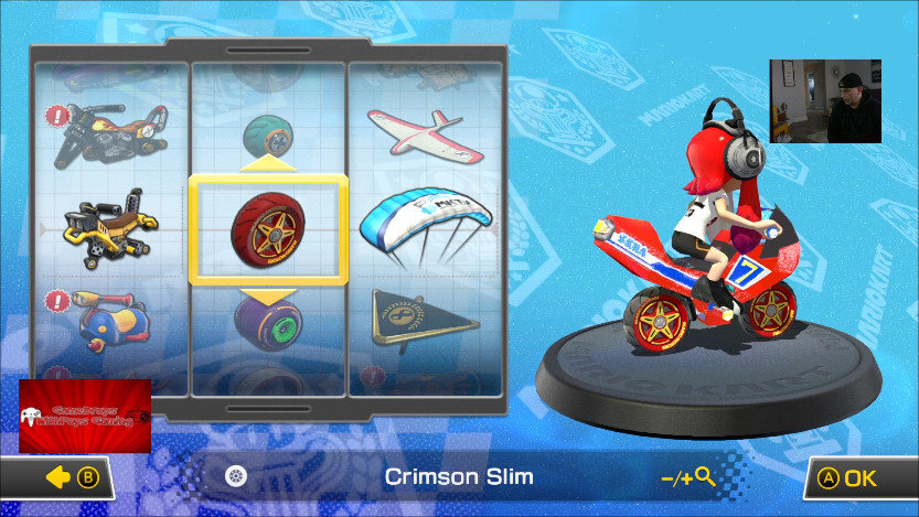 Crimson Slim Tires Alternate mod MK8D Mod for Mario Kart 8 Deluxe ...