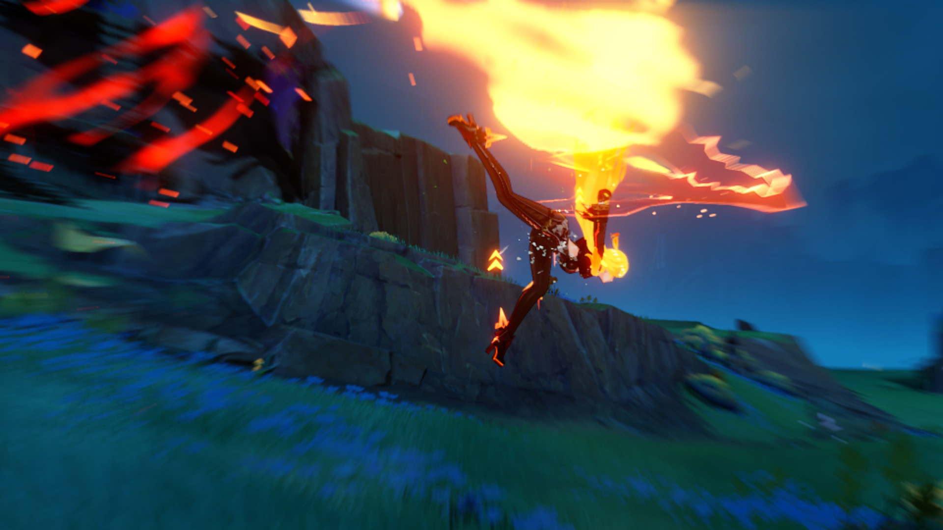 Mavuika, but she's riding.. the air. (no bike) Mod for Genshin Impact ...