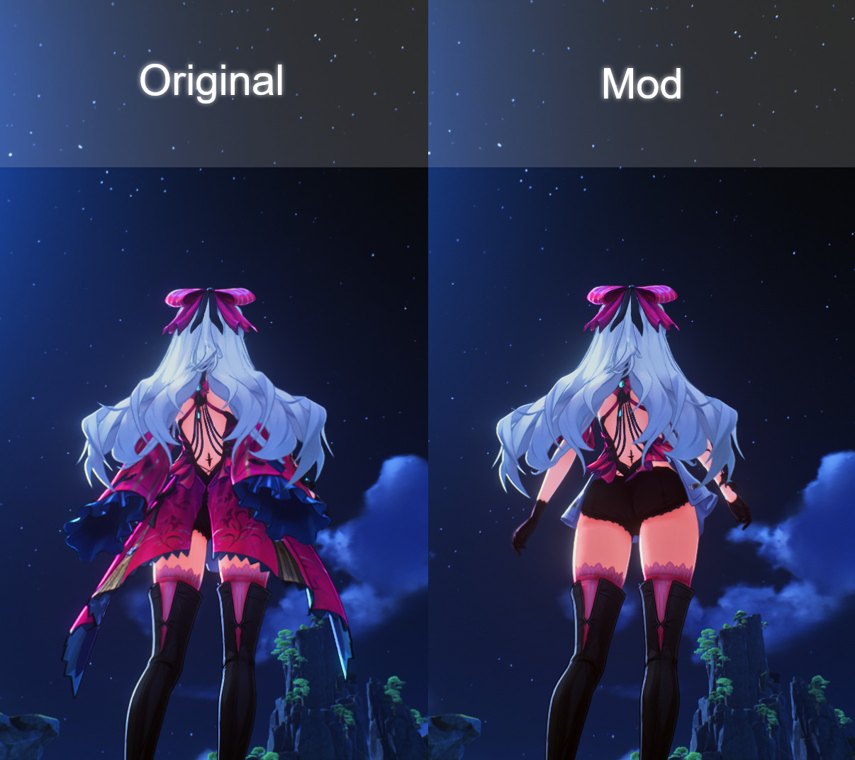 Carlotta Thighs Mod for Wuthering Waves | WuWa Mods