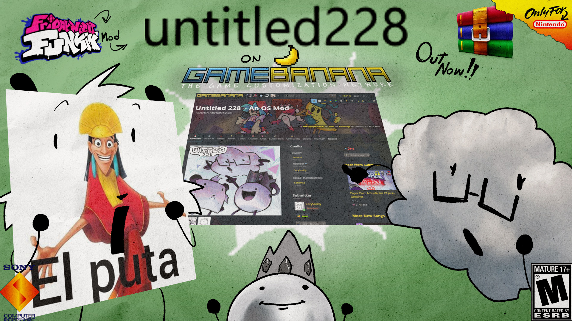 Untitled 228 ~ An OS Mod Mod for Friday Night Funkin' | FNF Mods