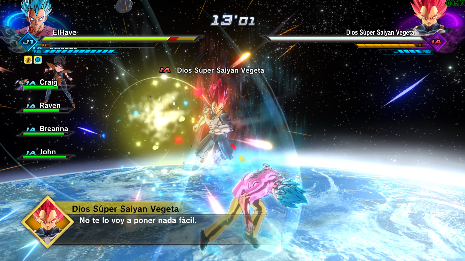The Proud Saiyan God Remake As Expert Mission Mod for DRAGON BALL ...