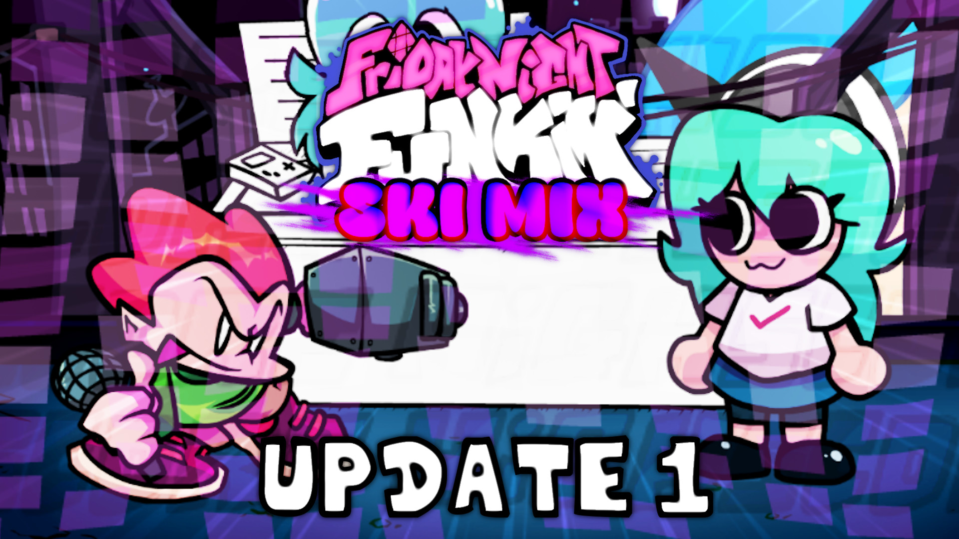 FNF: Ski Mix - UPDATE 2 Mod for Friday Night Funkin' | FNF Mods