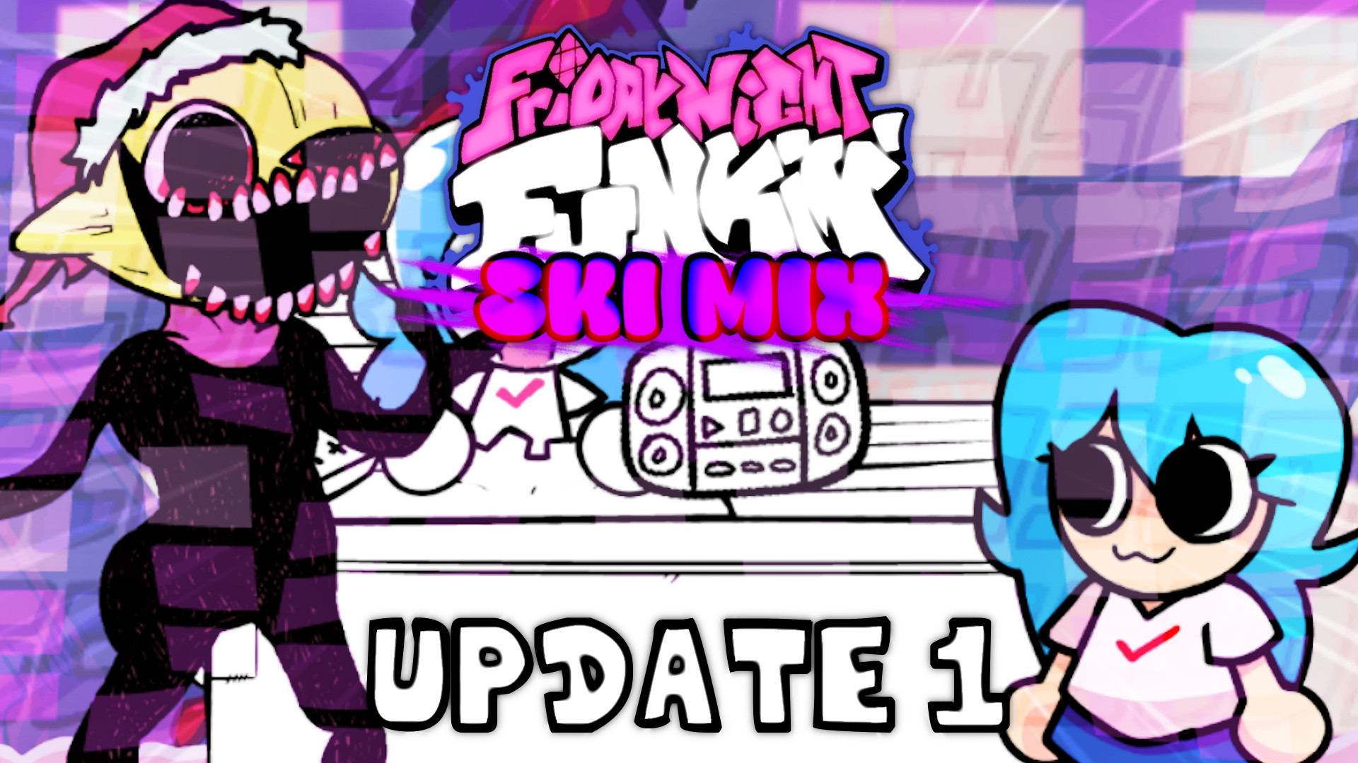 FNF: Ski Mix - UPDATE 2 Mod for Friday Night Funkin' | FNF Mods