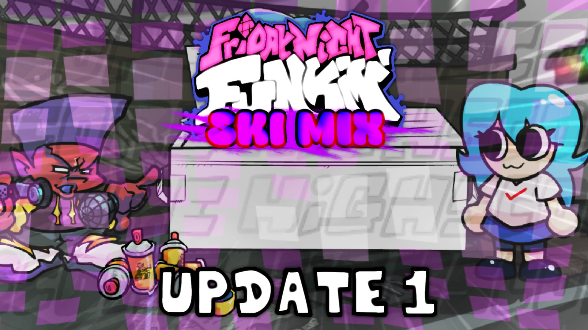 FNF: Ski Mix - UPDATE 2 Mod for Friday Night Funkin' | FNF Mods