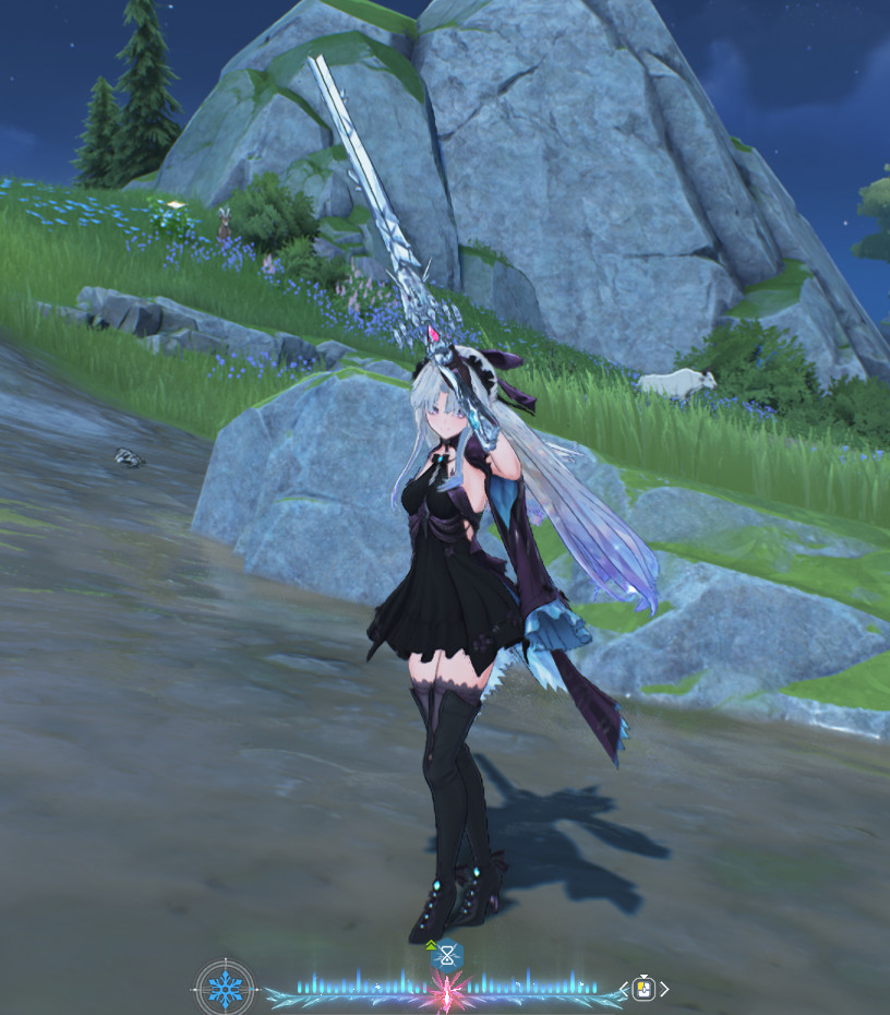 Goth Carlotta Mod for Wuthering Waves | WuWa Mods