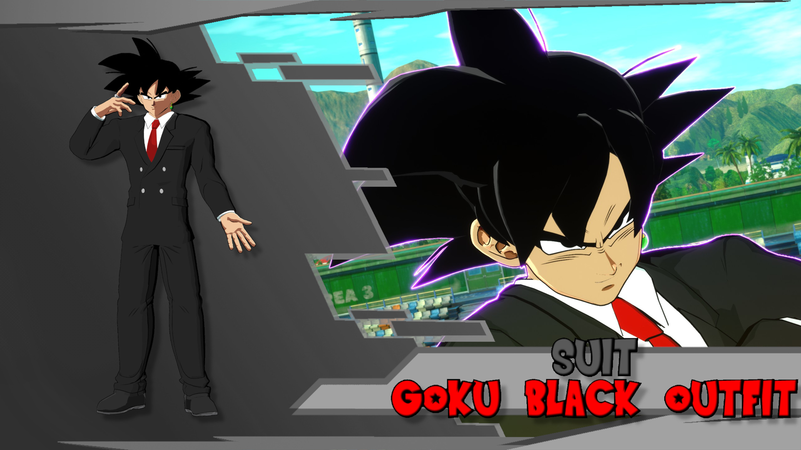 Goku Black Suit Outfit Mod for Dragon Ball: Sparking! ZERO | DBSZ Mods