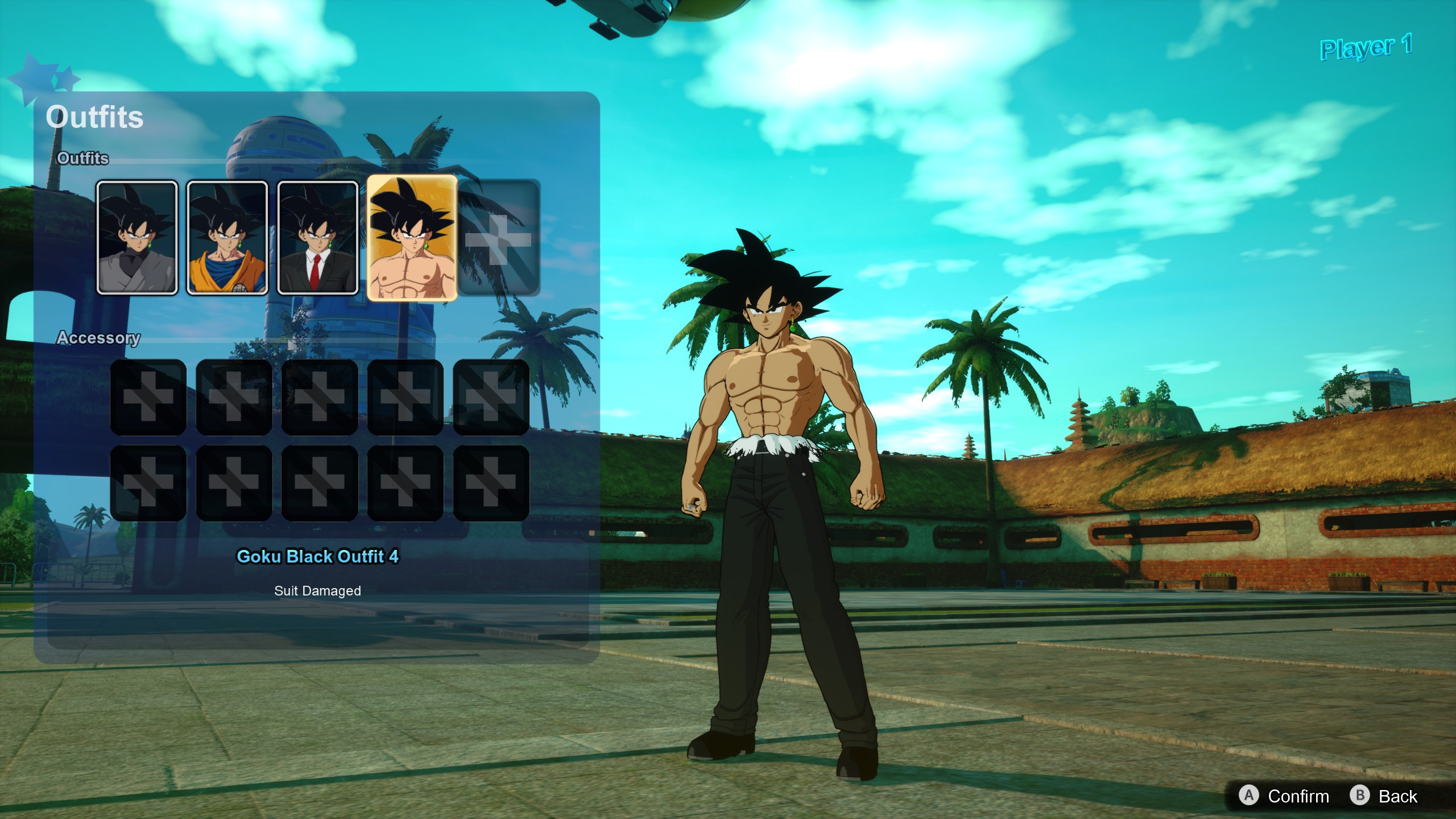 Goku Black Suit Outfit Mod for Dragon Ball: Sparking! ZERO | DBSZ Mods