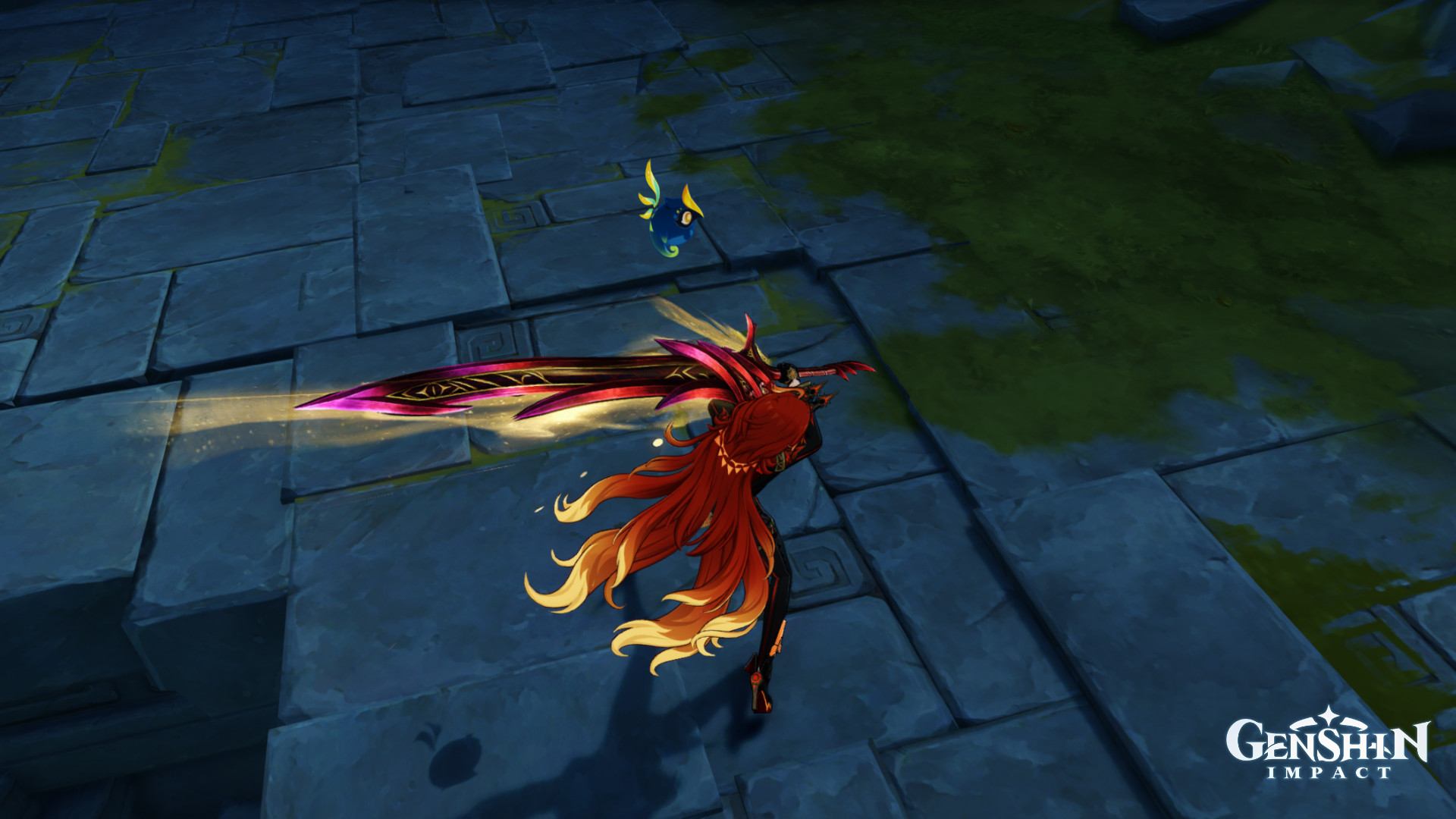 Demonic Sword Angbar Mod for Genshin Impact | GI Mods